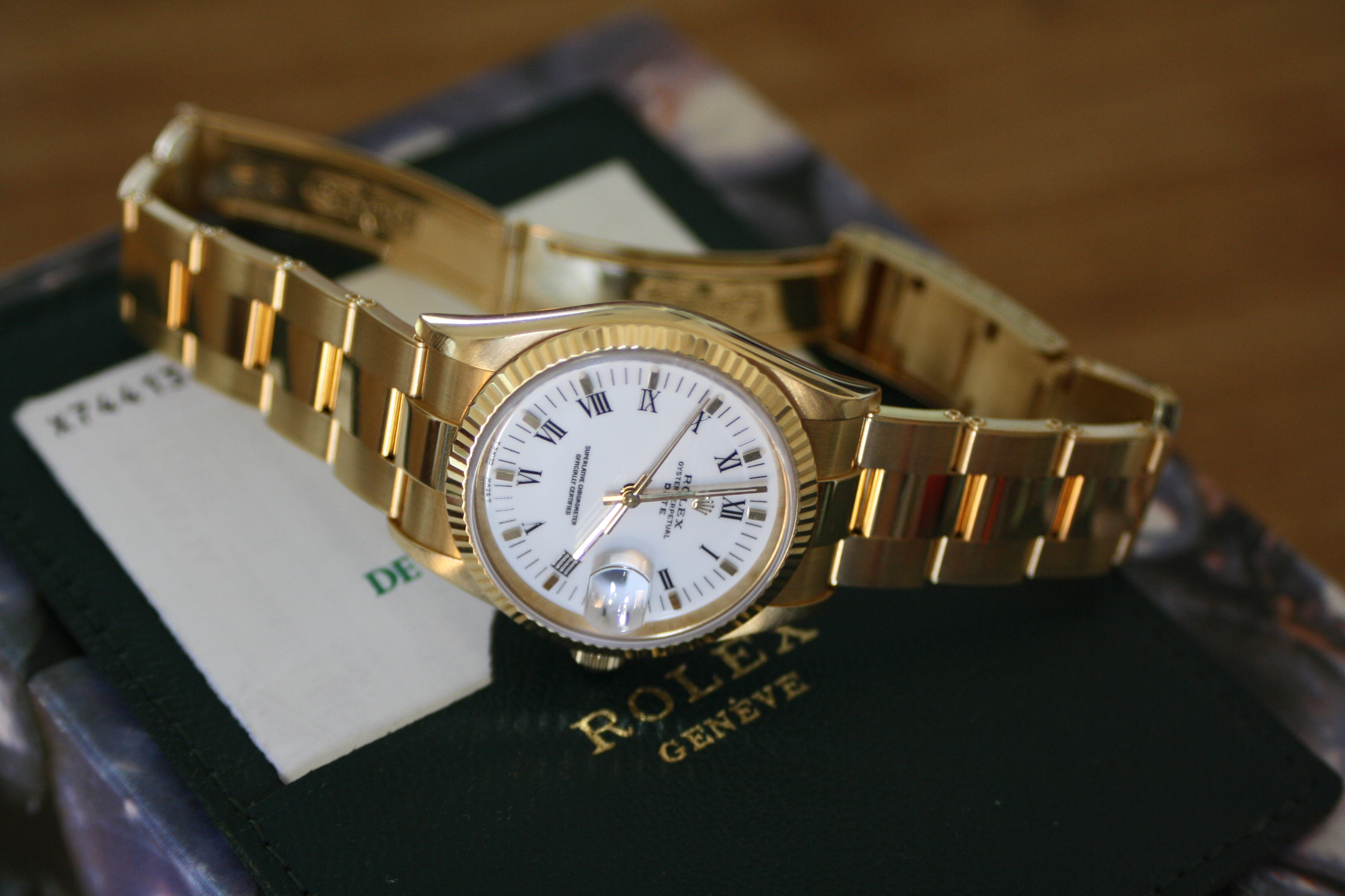 Rolex 15238 Geelgouden unisex horloge | VINTAGE TIMES AMSTERDAM